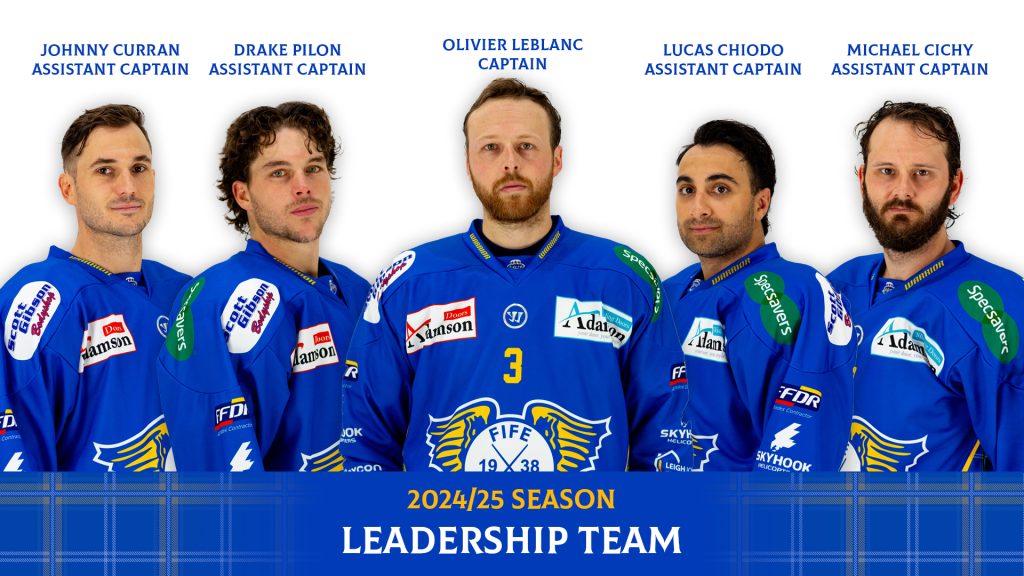 Tom Coolen names his Leadership Team - Fife Flyers
